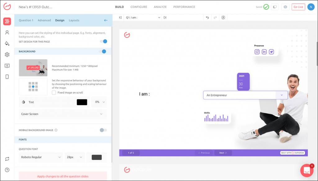 Outgrow Product Update for July 2022 [15+ Exciting Features]