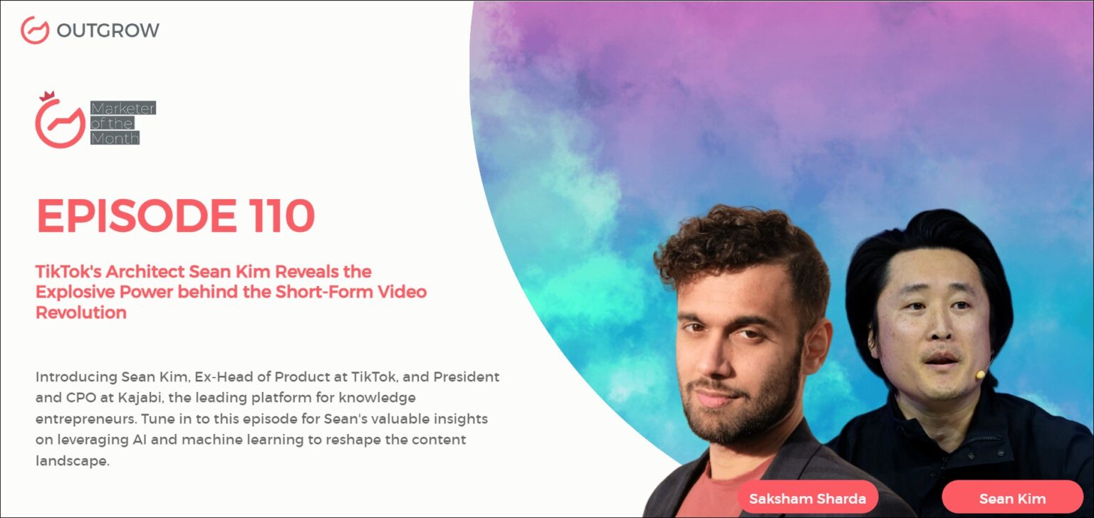 Marketer of the Month Podcast with Sean Kim