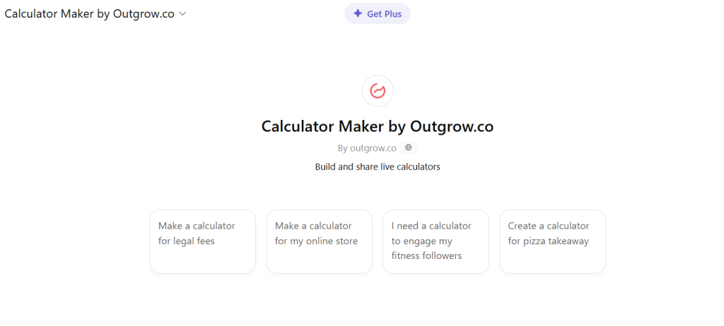 How to Make an AI Calculator with ChatGPT & Outgrow